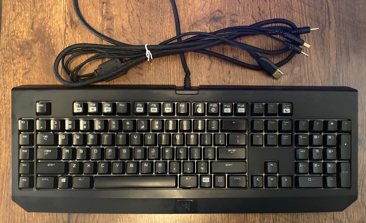 Razer Black Widow Chroma RZ03-10220200-R3U1 RZ03-0122 Razer 5 Macro ...