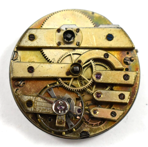 Vintage Swiss Made Unbranded 31.75mm KW/KS Pocket Watch Movement lot.t ...