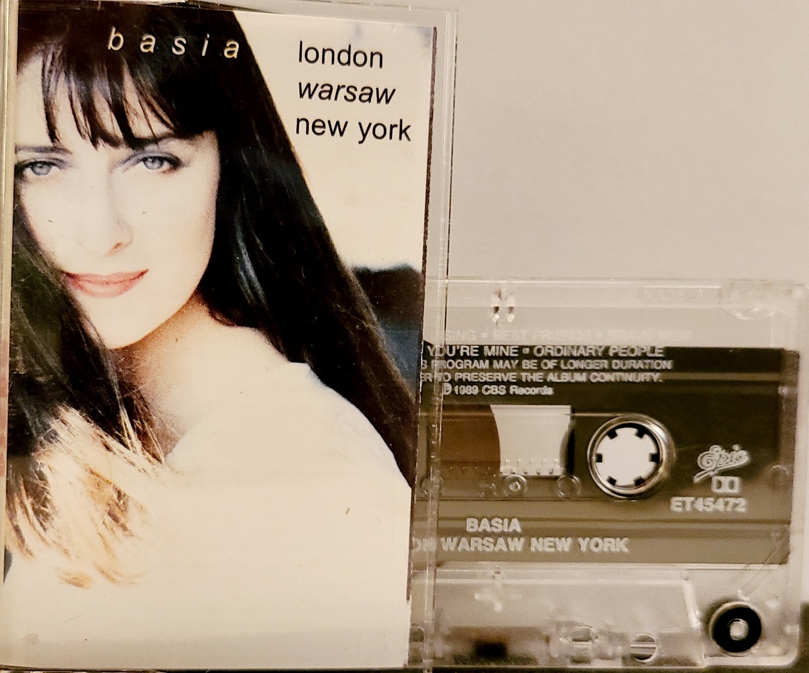 Basia - London Warsaw New York Cassette 74644547245| eBay