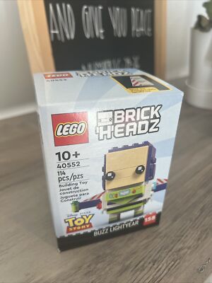 LEGO 40552 Brickheadz Disney Pixar Toy Story Buzz Lightyear 114pcs New ...