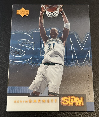 2000 NBA Upper Deck Sample Card #21 "Slam" Kevin Garnett Minnesota ...