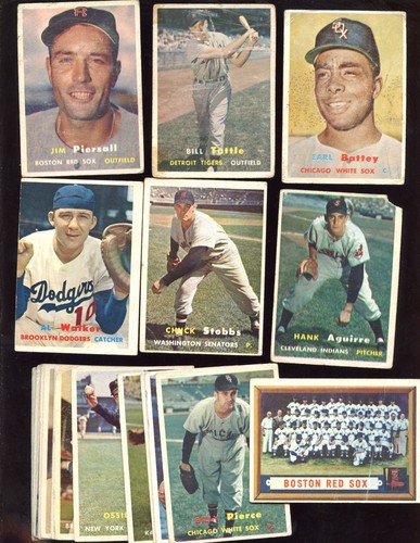 1957 Topps Baseball Card Lot Starter Set 22 Different | eBay