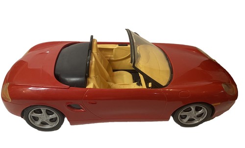 Barbie Porsche Boxster Red Sports Car 1998 Convertible Mattel | eBay