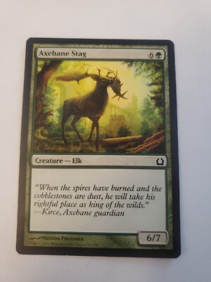 MTG Axebane Stag Return to Ravnica 116/274 Regular Common | eBay