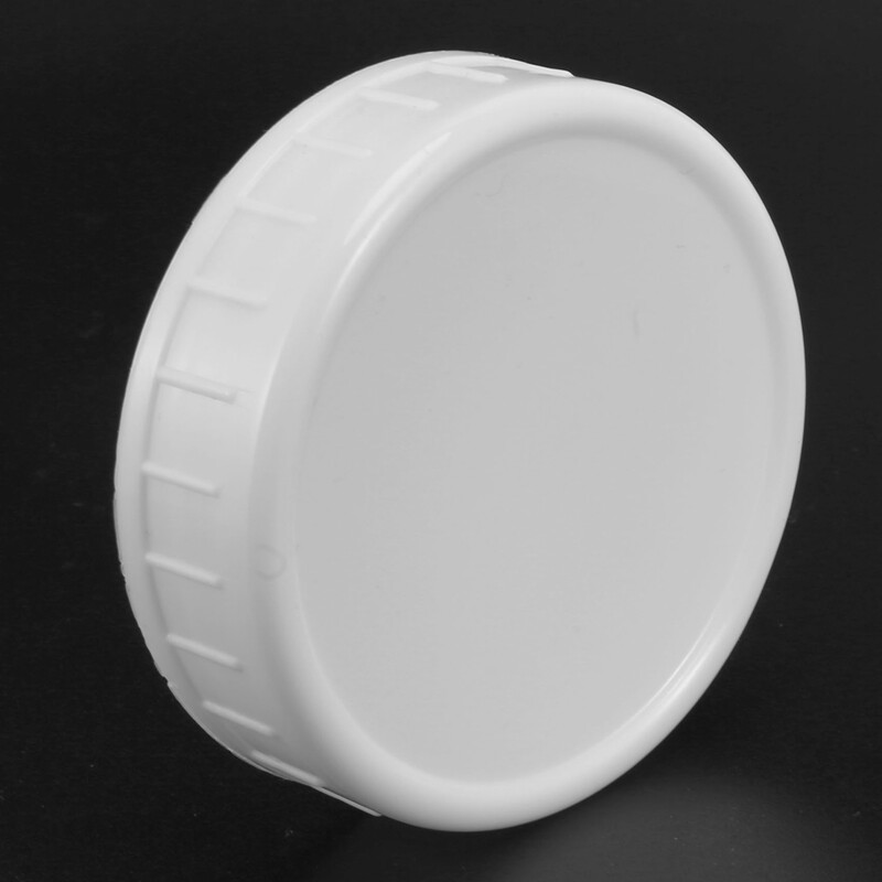 10Pcs Plastic Storage Caps Lids Ribbed for 70mm Standard Regular Mouth ...