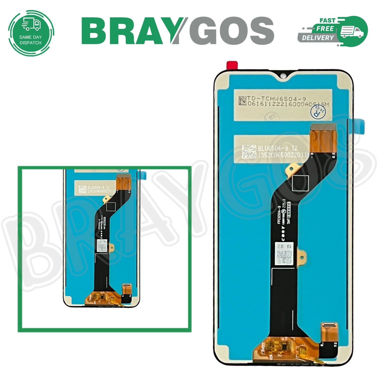 For INFINIX HOT 10 LITE X657B LCD Touch Screen Digitizer Display ...