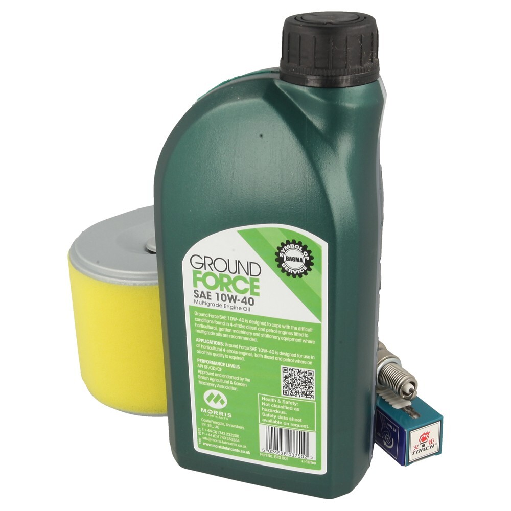 Service Kit Fits HONDA GX340, GX390. Air Filter, Spark Plug, Oil | eBay UK