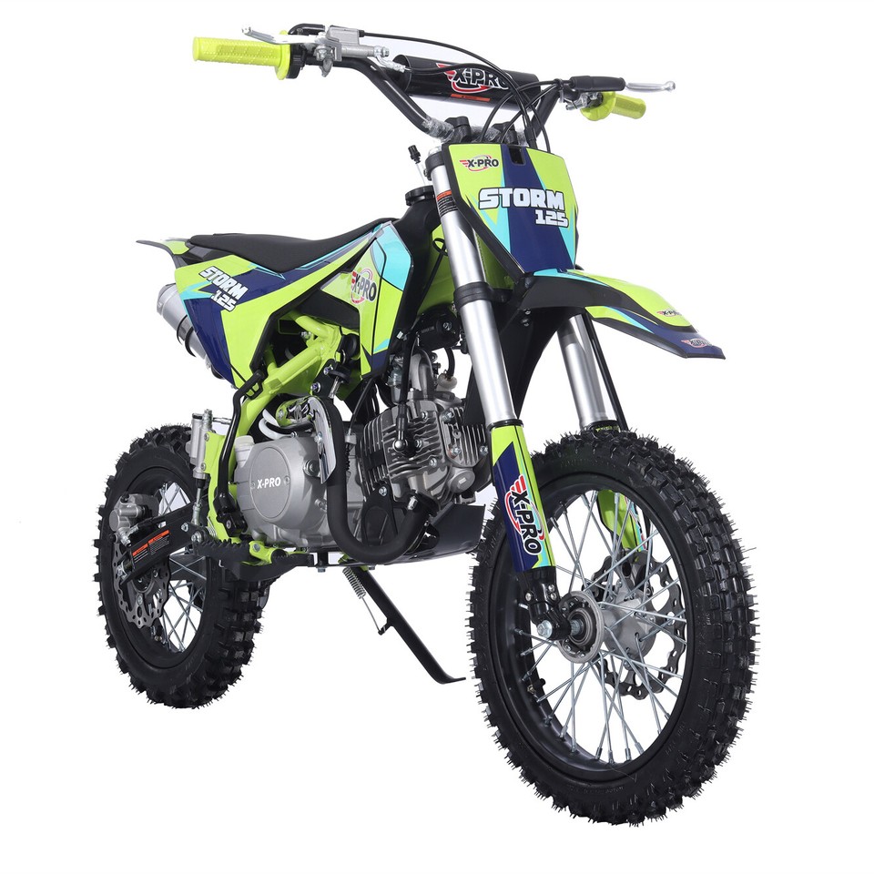 X-PRO Storm 125cc Dirt Bike with 4-Speed Manual Transmission Zongshen ...
