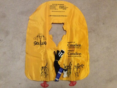 Canadian Airlines Aircraft Life Preserver Vest Eastern Aero Marine ...