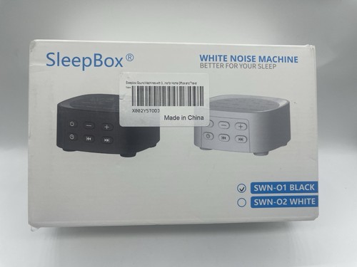Sleepbox Sleep White Noise Sound Machines w/ 25 Soothing Sounds 36 ...