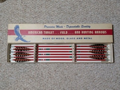 New old stock Vintage American Archery Target Field & Hunting Arrows ...