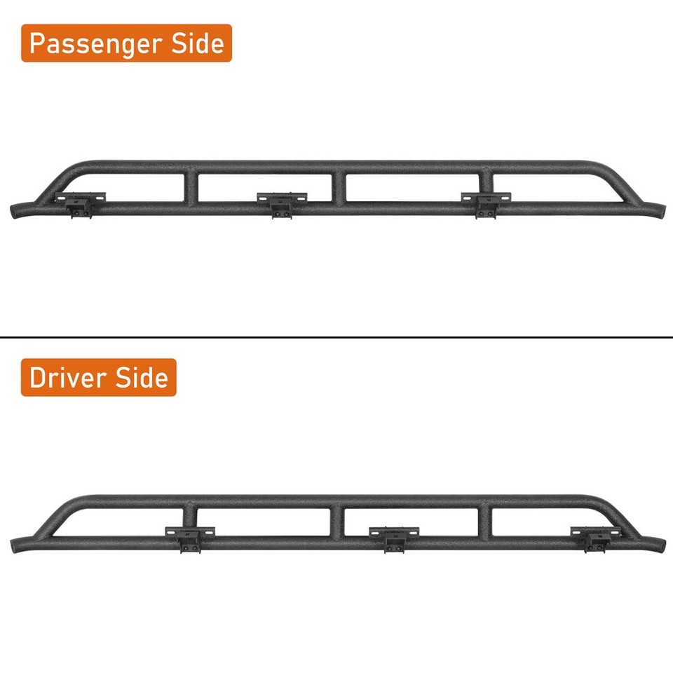 Nerf Bar Tubular Rock Slider Step Running Boards For 2020-2026 Jeep ...