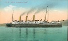 Vintage Postcard Empress of Asia Ocean Liner Canada Boats WWII | eBay