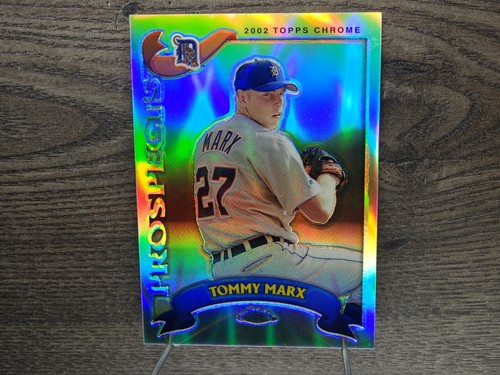 2002 Topps Chrome Traded Refractors #T132 Tommy Marx | eBay