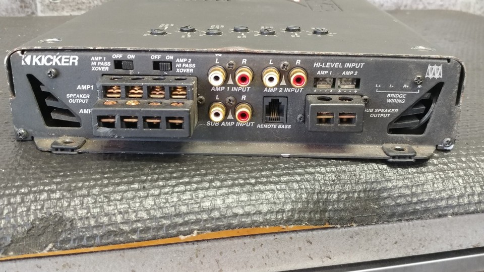 Kicker Amp KX700.5 OLD SCHOOL AMPLIFIERS | eBay