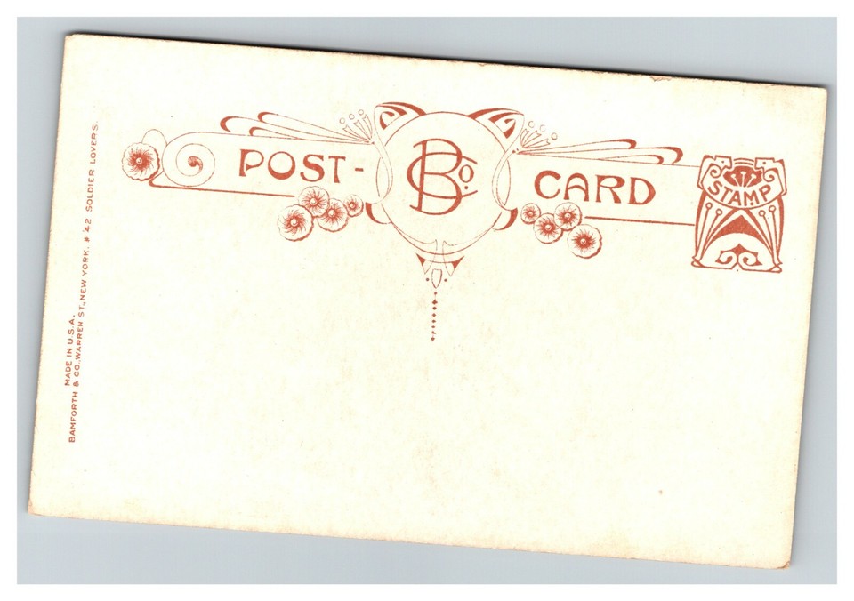Vintage 1910's Bamforth Postcard WW1 Soldier and Girlfriend Hike in ...
