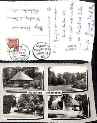 432109,Nordhorn Parkanlagen Pavillon Mehrbildkarte | eBay.de