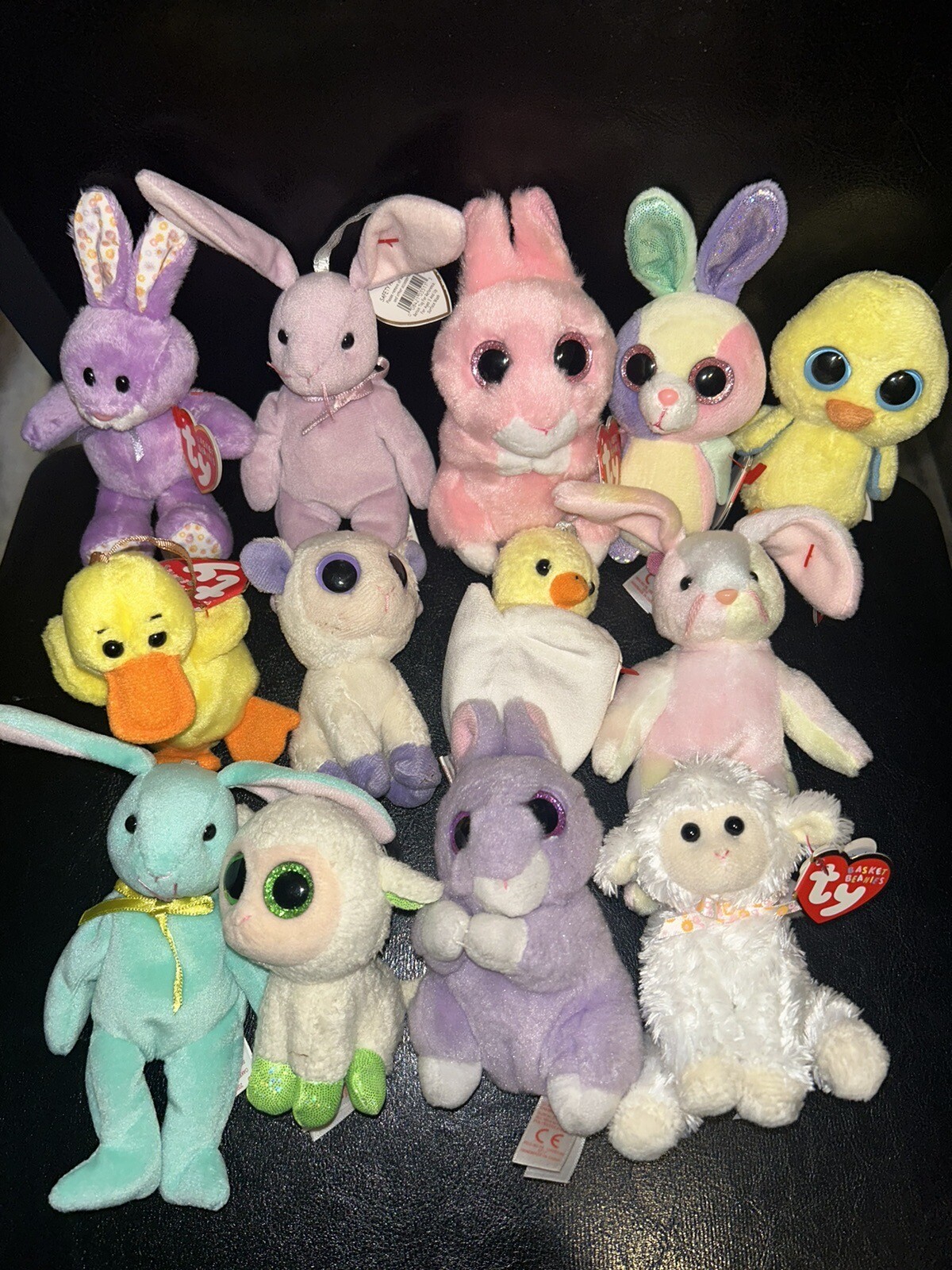 Ty Basket Beanies And Jingle Beanies Easter Lot Of 13 | eBay