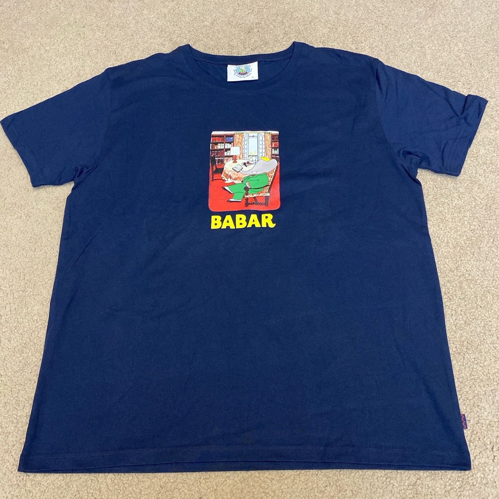 Rowing Blazers X Babar Shirt Size XL Navy Blue | eBay