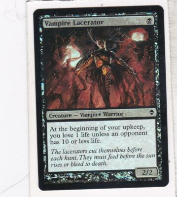 MTG: Zendikar: Foil: Vampire Lacerator | eBay