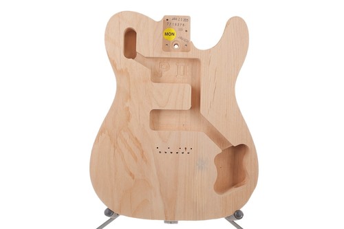 Telecaster Deluxe Body Raw Alder CNC Rough Cut Tele Body 3lb 5oz | eBay