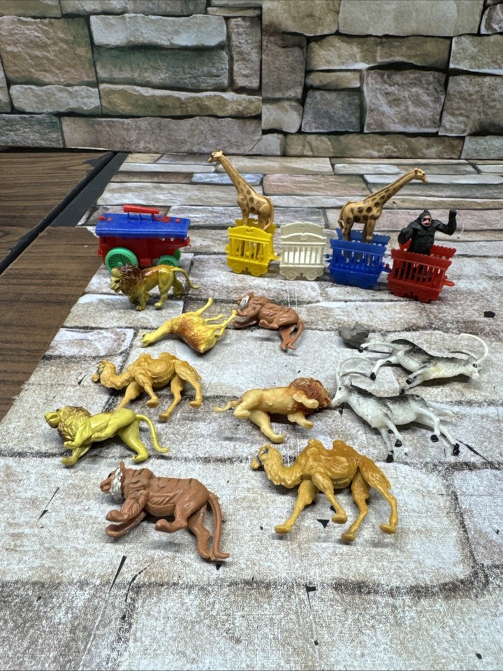 Vintage Toy Miniatures Circus Animals | eBay