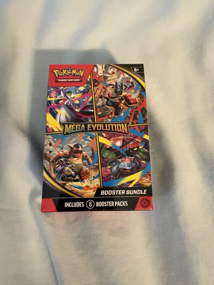 Pokemon TCG ME01 Mega Evolution Booster Bundle Sealed New | eBay