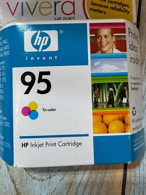 HP C8766WN Tri Color Cyan Mangeta Yellow Ink Cartridge exp Feb 2008 ...