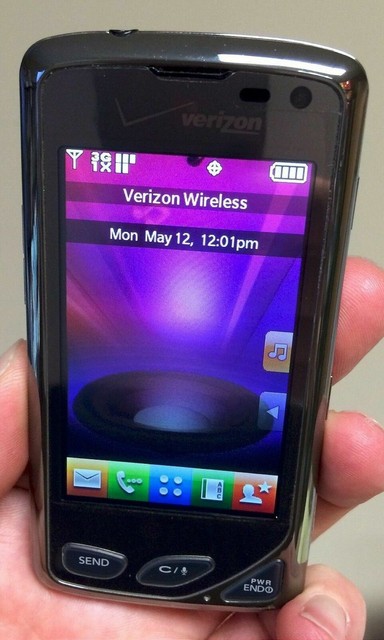 LG Chocolate Touch VX8575 - Black (Verizon) Cellular Phone for sale ...