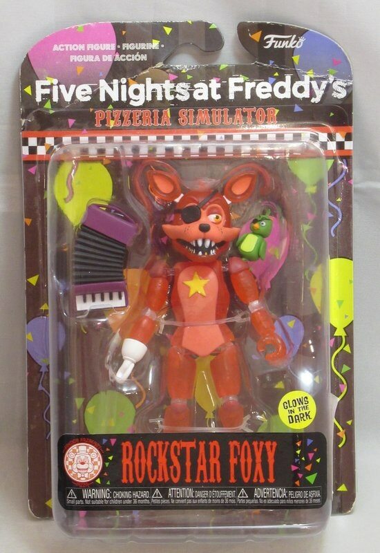 Funko Five Nights at Freddy's - Rockstar Foxy Action Figure for sale ...