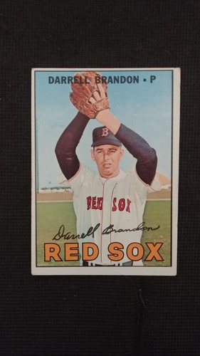 1967 Topps Baseball card # 117 Darrell Brandon ( G to VG) | eBay