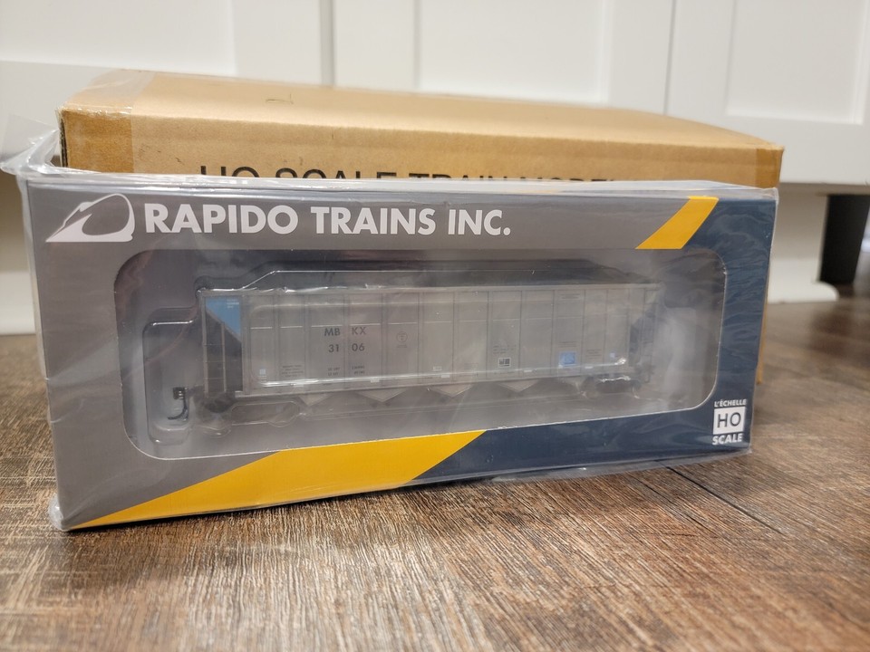 Rapido HO Trains MBKX Autoflood III #2 Coal Hopper 6-Car Set 169039 | eBay