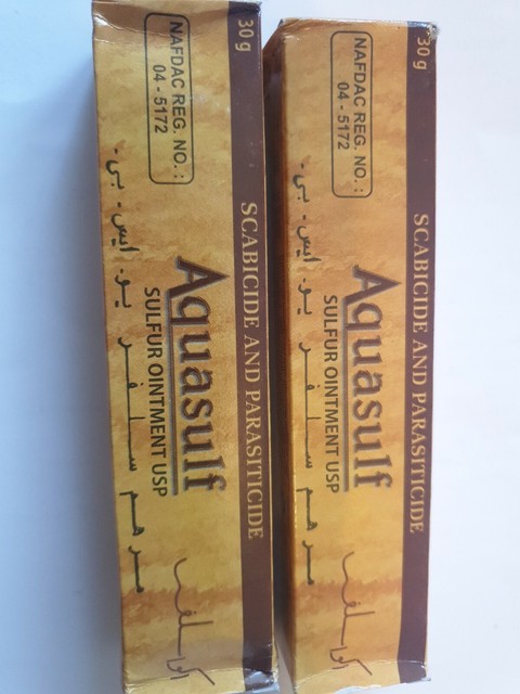 2 X Aquasulf Sulphur Ointment 30g Tube Original for sale online | eBay