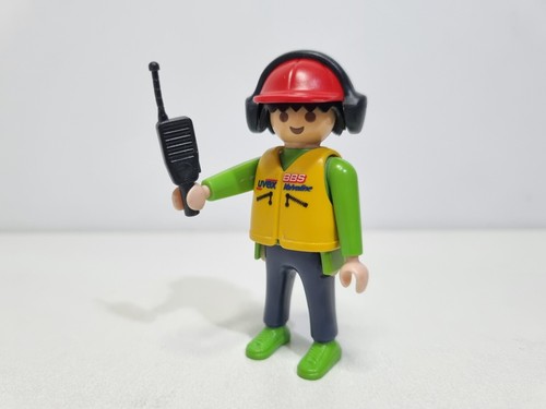 Playmobil 3603 3038 Mechanical Track Judge Car Race Formula One F1 ...