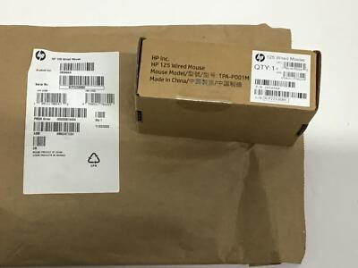 HP 125 Wired USB Mouse /w Scroll Wheel Optical 265A9AA | eBay