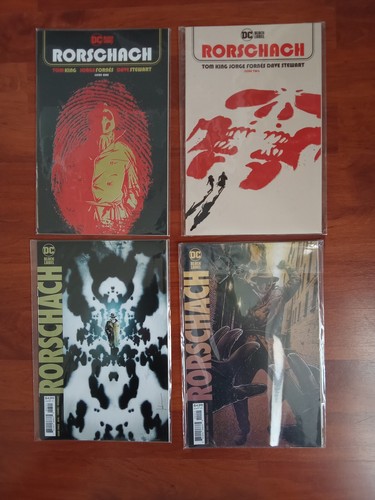 RORSCHACH- tomes 1 à 4 - éditions DC BLACK LABEL - single issue - anglais | eBay