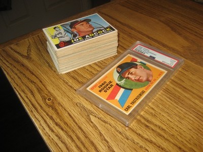 1960 TOPPS BASEBALL LOT YAZ ROOKIE +82 CARDS VG | eBay