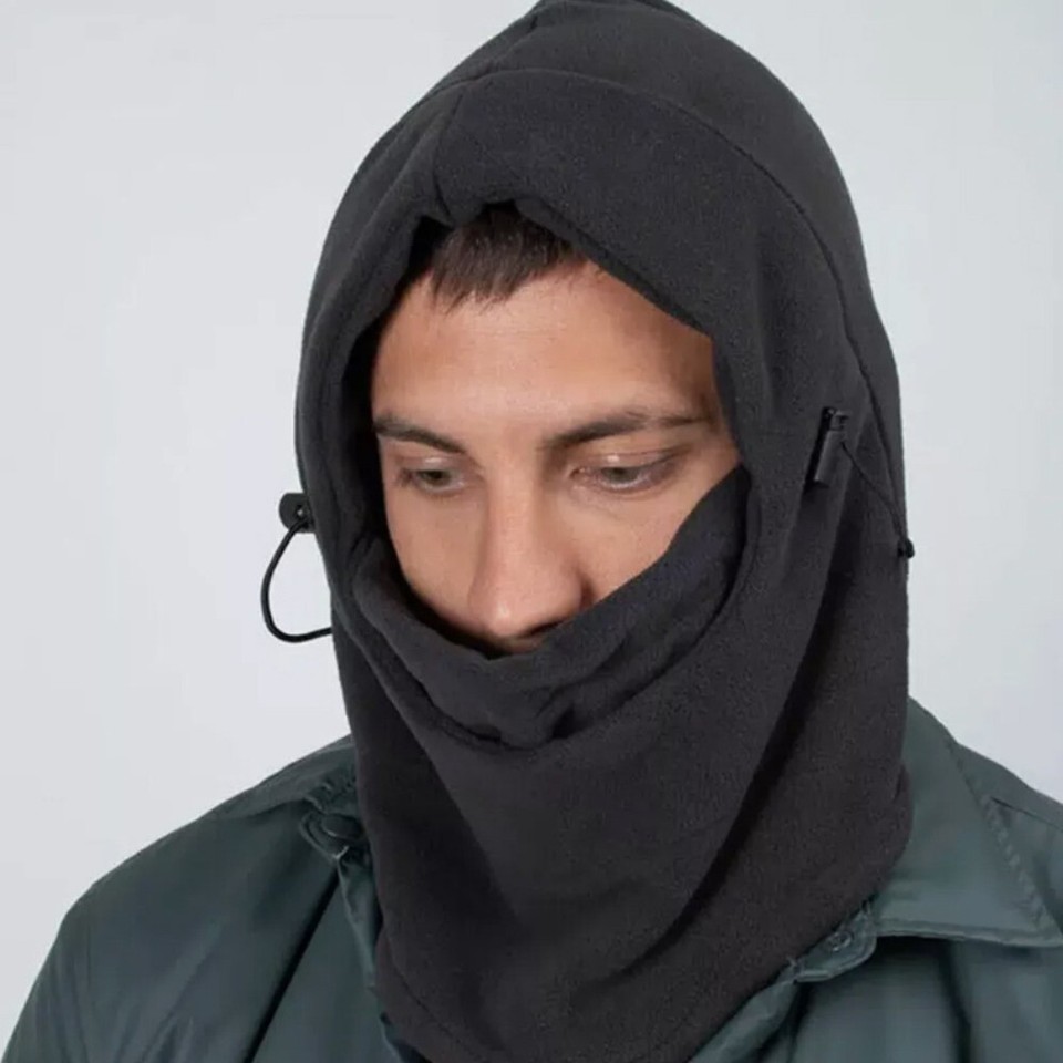 Ski Mask Fleece Balaclava Windproof Winter Neck Warmer Cover Hood for ...