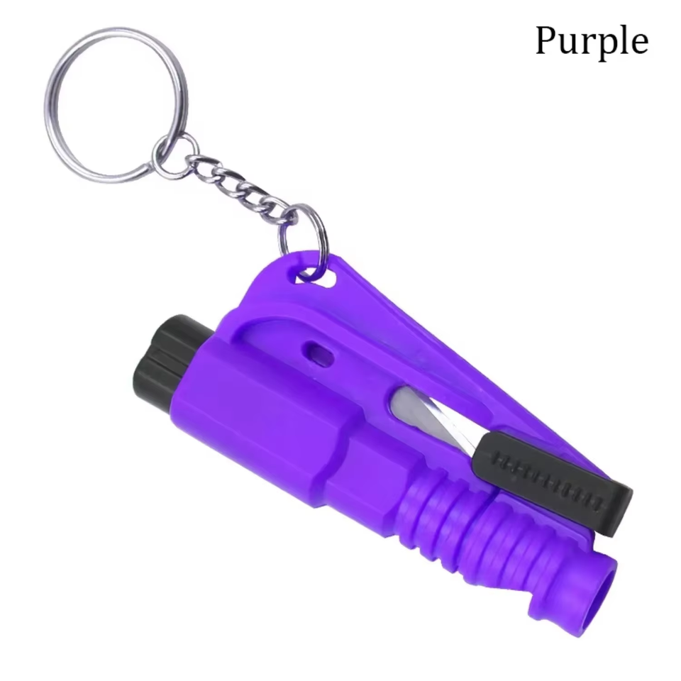 Mini Safety Hammer Keychain Escape Car Life-Saving Escape Hammer Window ...
