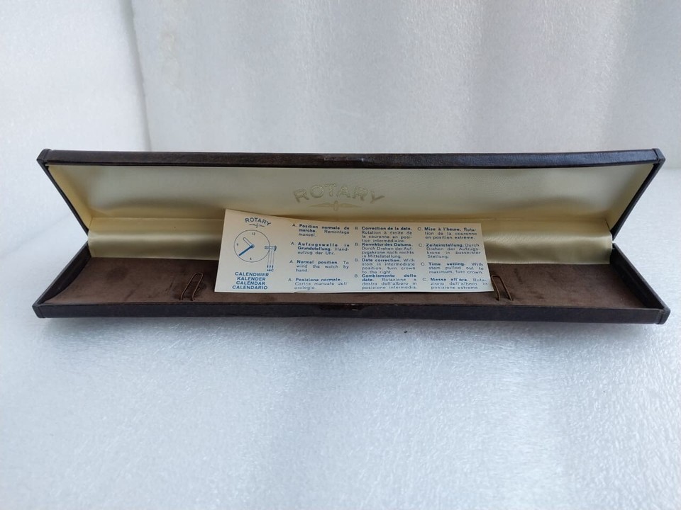 Royal Special Gift Rotary watch wristwatch Box Storage case Hussein ...