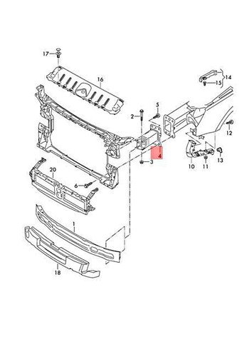 NEW AUDI A4 AVANT S4 QUATTRO A4L RS4 BRACKET 8W0807133 ORIGINAL | eBay