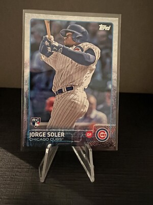 JORGE SOLER 2015 Tops CHICAGO CUBS #108 Rookie Card | eBay
