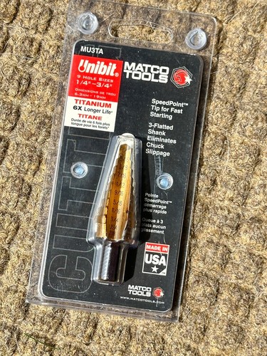 Matco Tools Unibit Step Drill Bit | eBay