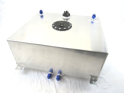 Universal Aluminum 20 Gallon Fuel Cell w/ 0-90 ohm Sending Unit ...