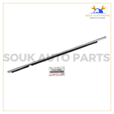 75722-60080 Genuine Toyota REAR DOOR BELT MOLDING, LH 7572260080 OEM | eBay