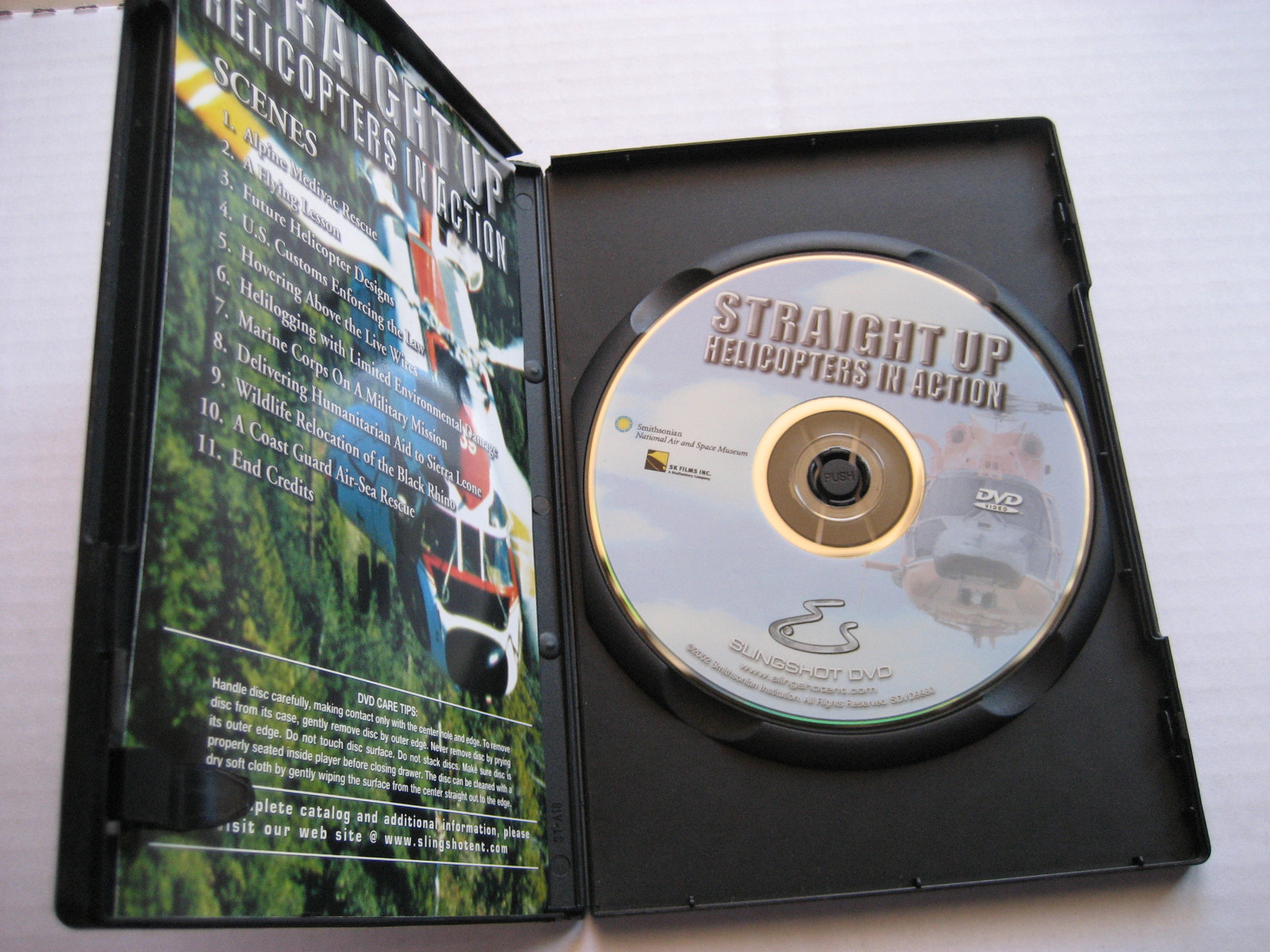 STRAIGHT UP HELICOPTERS IN ACTION-NARRATED BY MARTIN SHEEN DVD ...