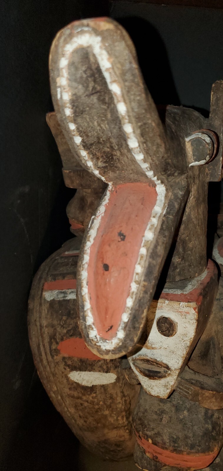 Very Large Bembe Helmet Mask Congo | eBay