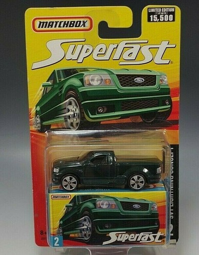 2006 MATCHBOX #2 SVT LIGHTNING CONCEPT GREEN SUPERFAST L.E NIB ...