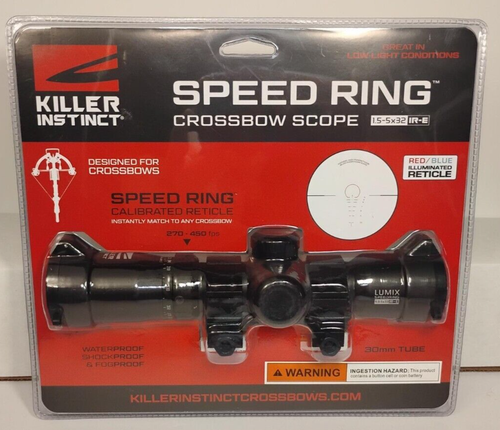 Killer Instinct 1020 Lumix Speed Ring Crossbow Archery Scope for sale ...