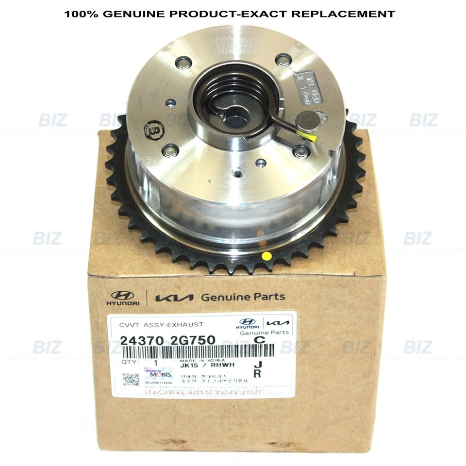 Genuine CVVT Gear Exhaust for 2011-24 Genesis Hyundai Kia 2.0L 2.4L ...